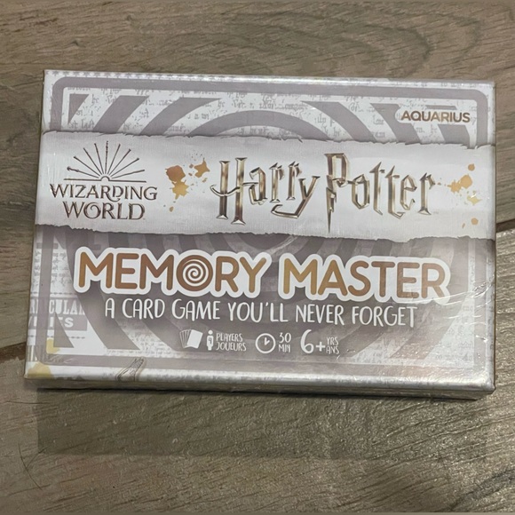 Warner Bros. | Games | New Harry Potter Memory Master Family Card Game ...